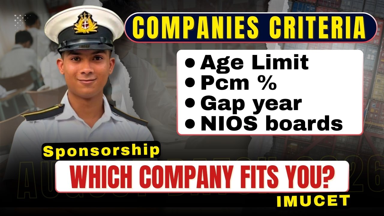 Merchant Navy Sponsorship Companies Eligibility 2026: Avoid Rejection